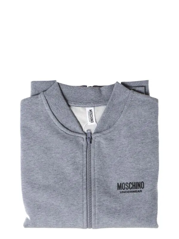 Moschino Printed Zipper Sweater - No