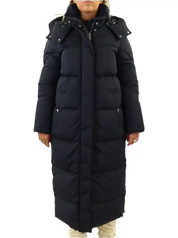 Woolrich Aurora Long Padded Parka - Black