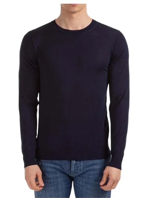 Emporio Armani Crewneck Knitted Pullover - Black