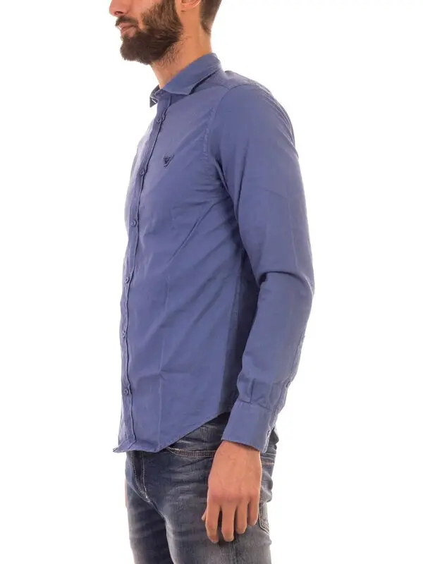 Emporio Armani Slim Shirt - Blue