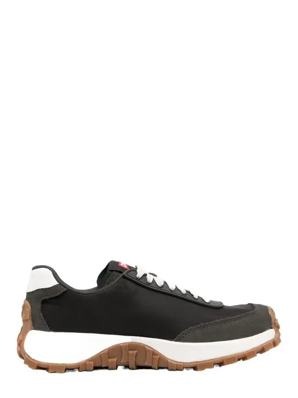 Camper Lace-up Sneakers With Logo Detail - Black