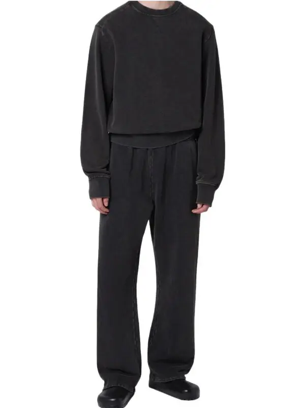 ENTIRE STUDIOS Crew Neck Sweatshirt - Washed Black