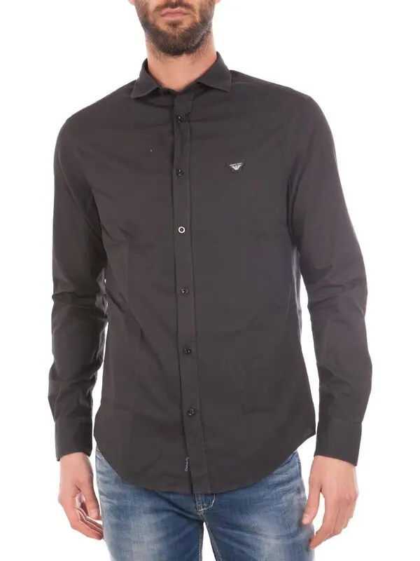 Emporio Armani Slim Shirt - Black