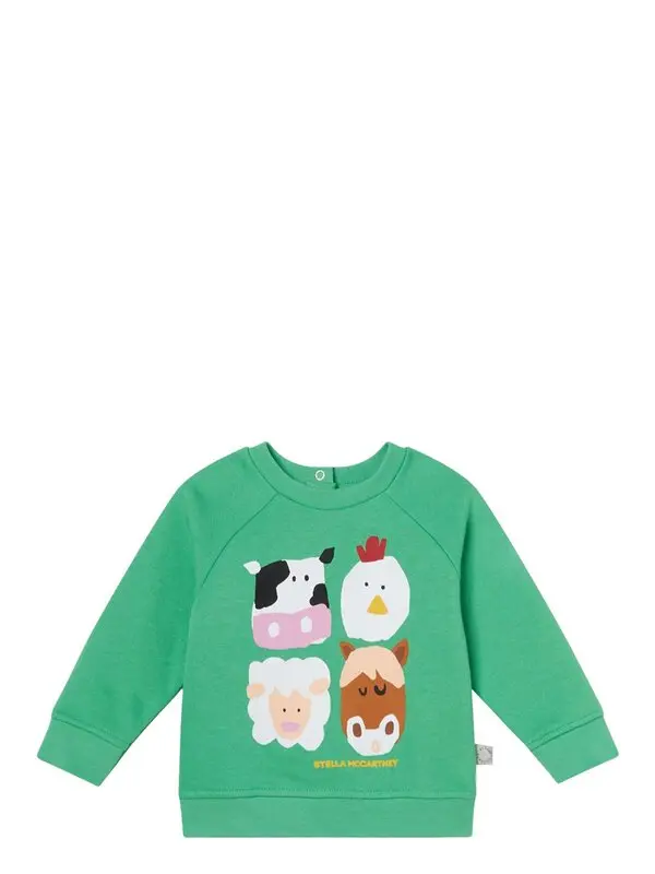 Stella McCartney Long Sleeve Sweater - Green