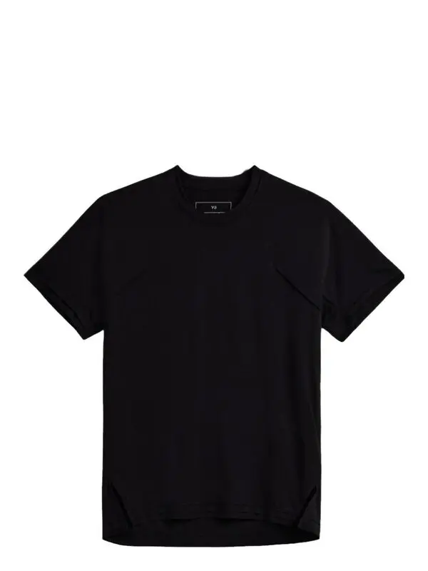 Y3 Raw Finish Crewneck T-shirt - Black