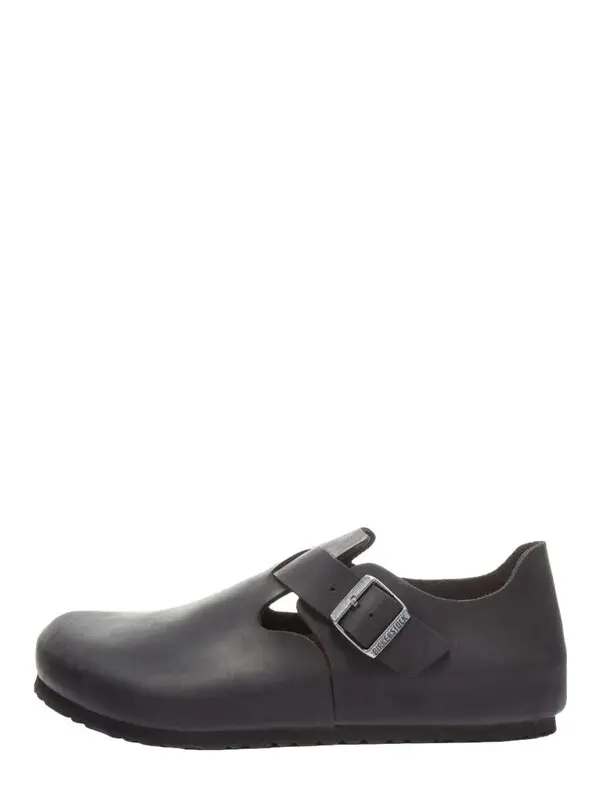 BIRKENSTOCK Closed Toe Buckled Shoes - Black