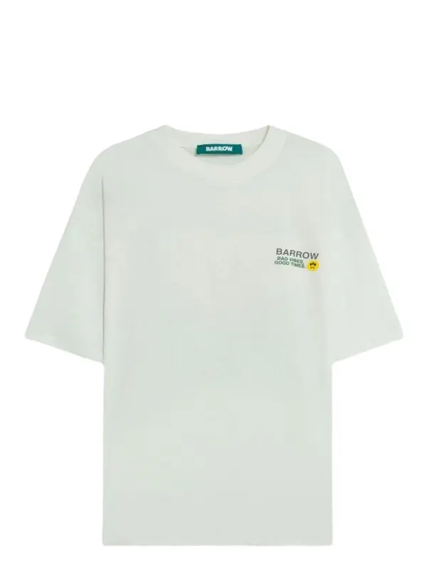 BARROW Graphic Printed T-shirt - White