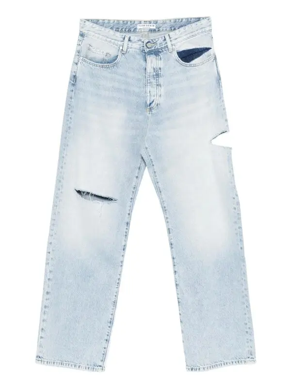 ICON DENIM LOS ANGELES Scott Distressed Jeans - White