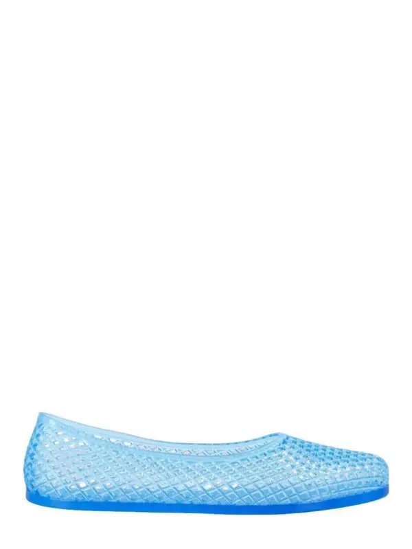 ANCIENT GREEK SANDALS Iro Mesh Ballet Flats - Blue