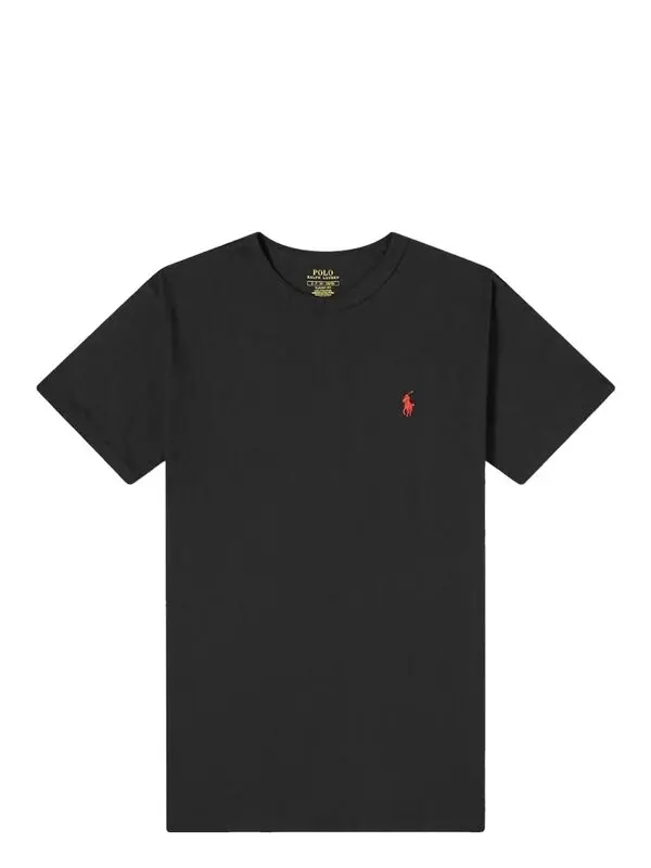 Polo Ralph Lauren Classic Fit Heavyweight Jersey T-shirt - Black