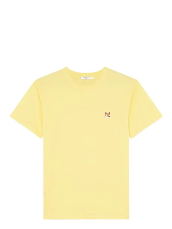 Maison Kitsuné Pattern T-shirt - Yellow