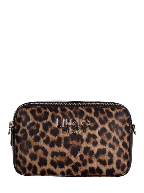Liu Jo Print Crossbody Bag - Black