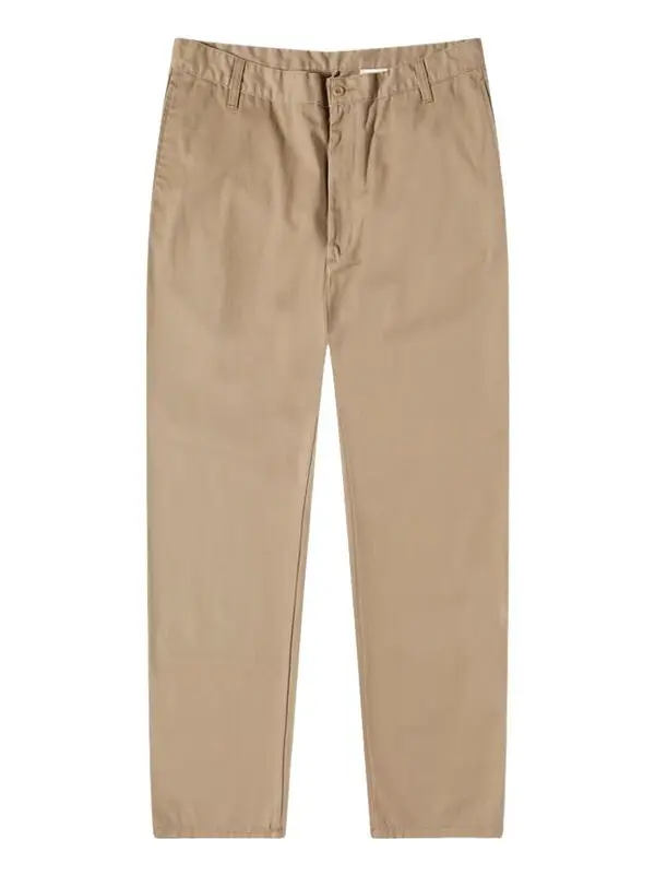 Carhartt Work In Progress Logo Casual Trousers - Nude