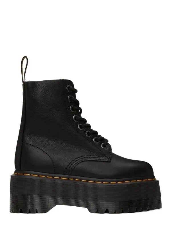 Dr. Martens 1460 Pascal Max Platform Combat Boots - Black