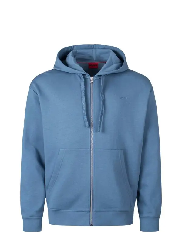 Hugo Boss Zip Hoodie - Blue