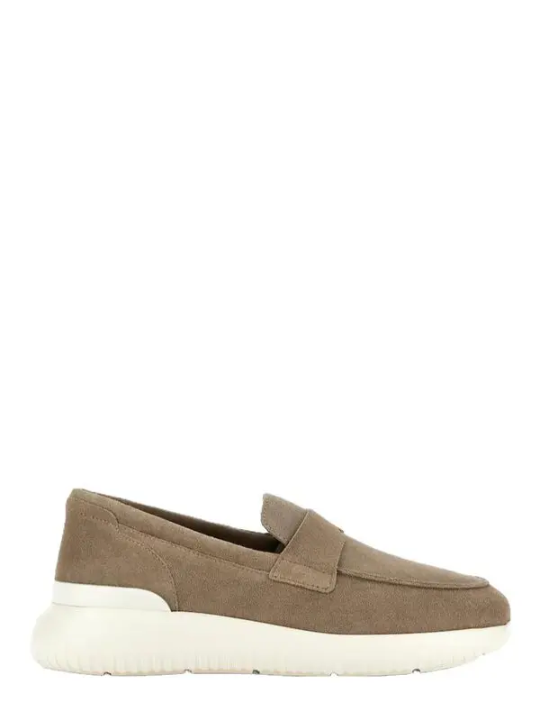 Hogan Interactive³ Suede Slip-on Sneakers - Brown