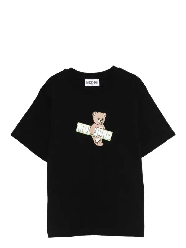 Moschino Teddy Graphic T-shirt - Black