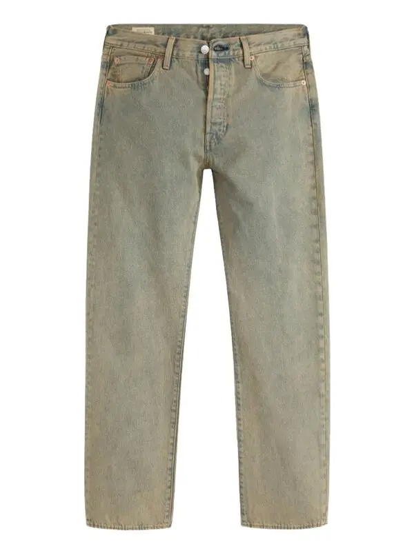LEVI'S 501 Straight Leg Jeans - Grey