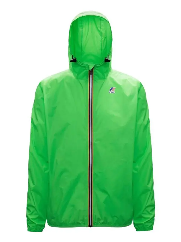 K-WAY Packable Hooded Jacket - Green