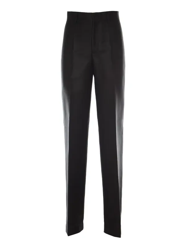 Philosophy Di Lorenzo Serafini Pleated Detail Casual Pants - Black