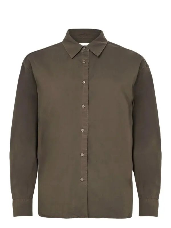 NILI LOTAN Amante Shirt - Brown