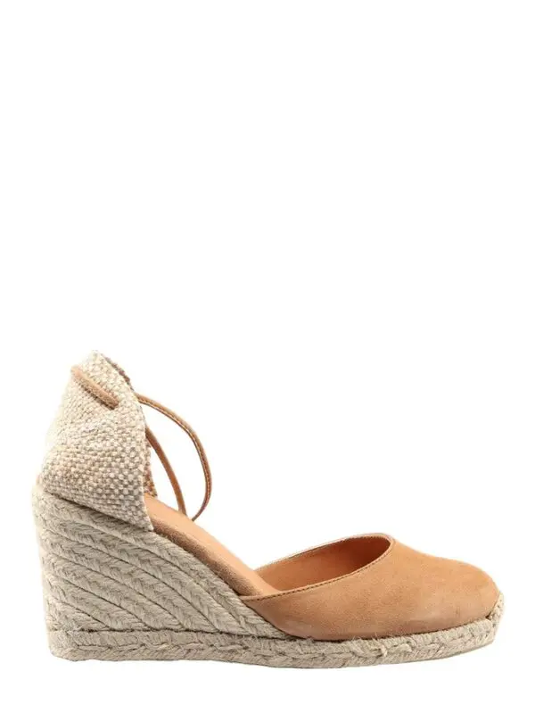 CastaÑer Carina Wedge Espadrilles - Nude