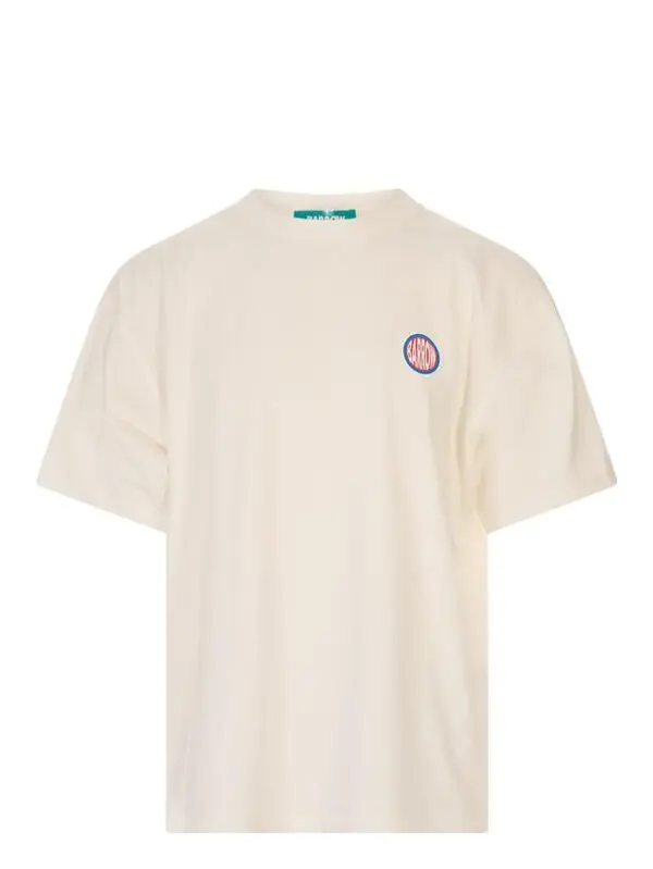 BARROW Jewel Edition Crewneck T-shirt - White