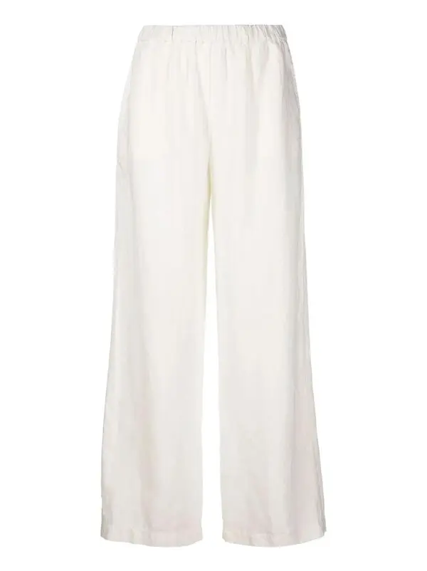 Aspesi Wide-leg Casual Pants - White