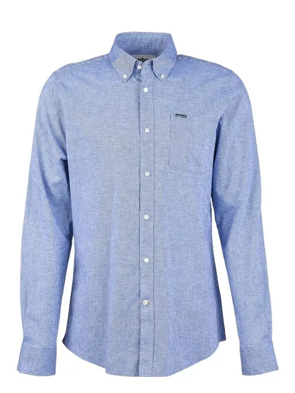 Barbour Nelson Long-sleeve Shirt - Blue