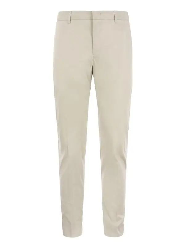 PT TORINO Logo Detailed Casual Pants - Nude