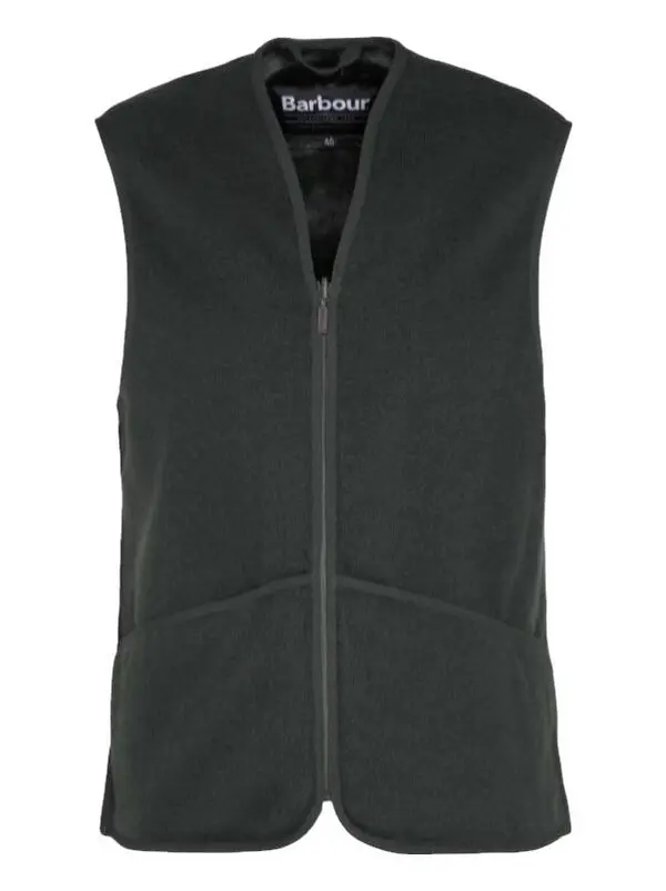Barbour Zip-up Padded Gilet - Black