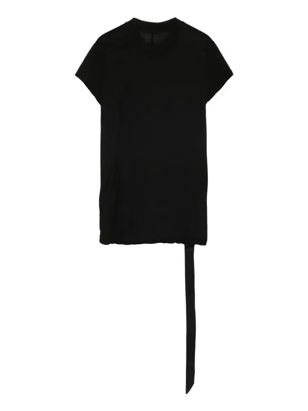 Rick Owens Level Strap Detail T-shirt - Black