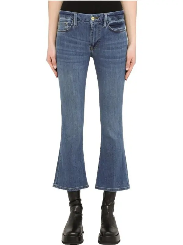 FRAME Horn Flared Jeans - Blue