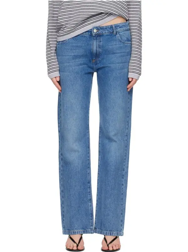Gimaguas Multi-pocket Jeans - Blue