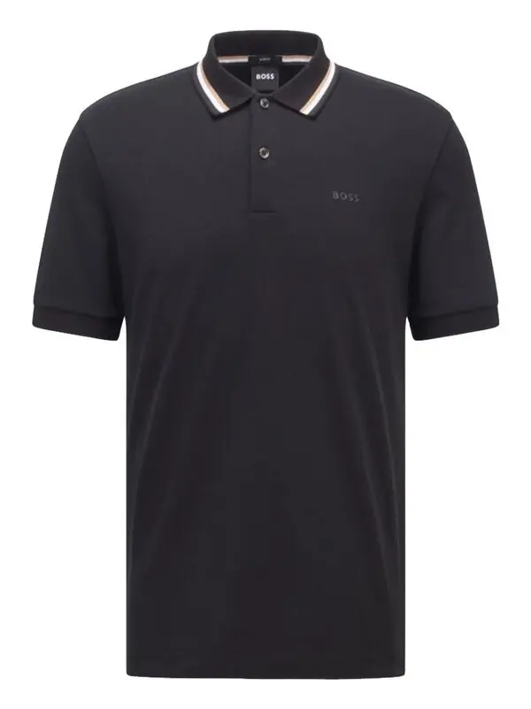 Hugo Boss Short-sleeved Polo Shirt - Black