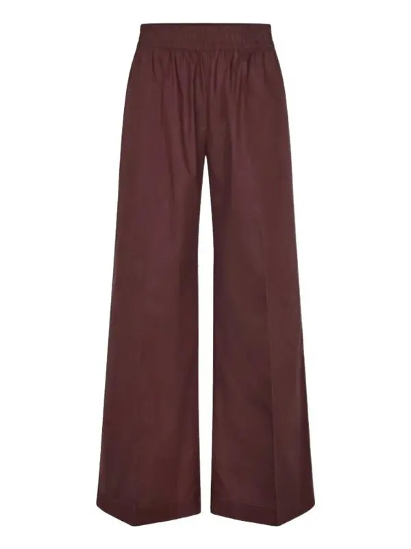 SAMSOE SAMSOE Wide Leg Pants - Red