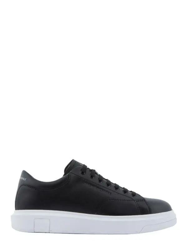 Armani Exchange Technical Lace-up Sneakers - Black