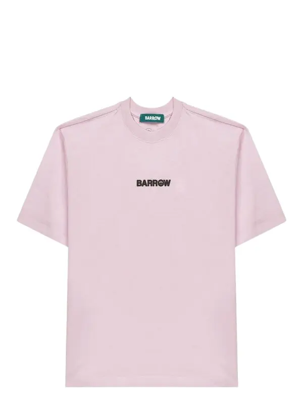 BARROW Teddy-print T-shirt - Pink