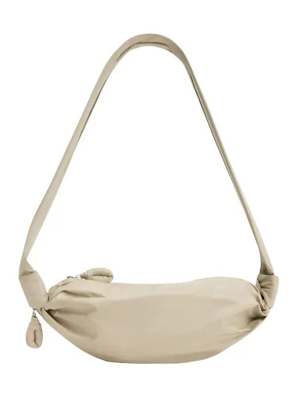 LEMAIRE Croissant Soft Small Bag - Nude