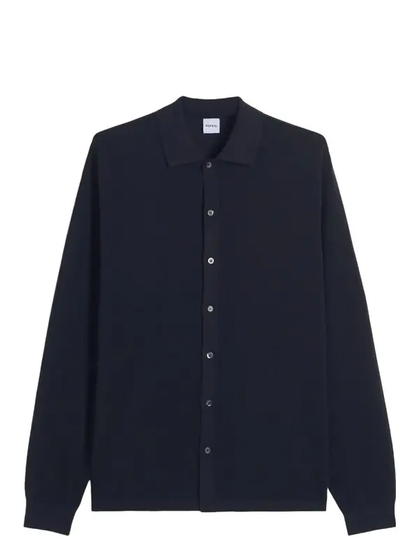 Aspesi Long Sleeve Shirt - Black