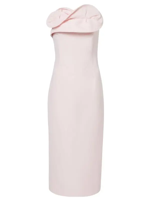 Magda Butrym Silk Bustier Dress - Pink