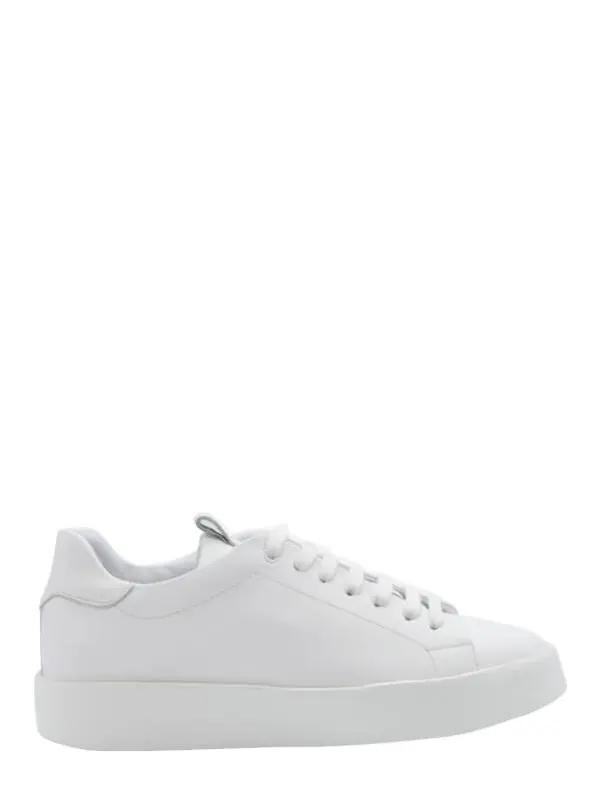 GIULIANO GALIANO Round Toe Lace Up Casual - White