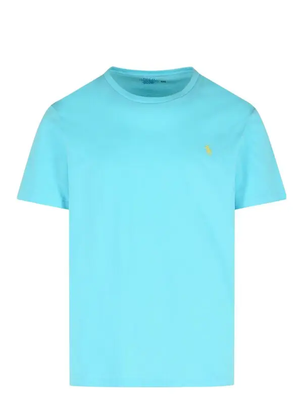 Polo Ralph Lauren Pony Embroidered Crewneck T-shirt - Blue