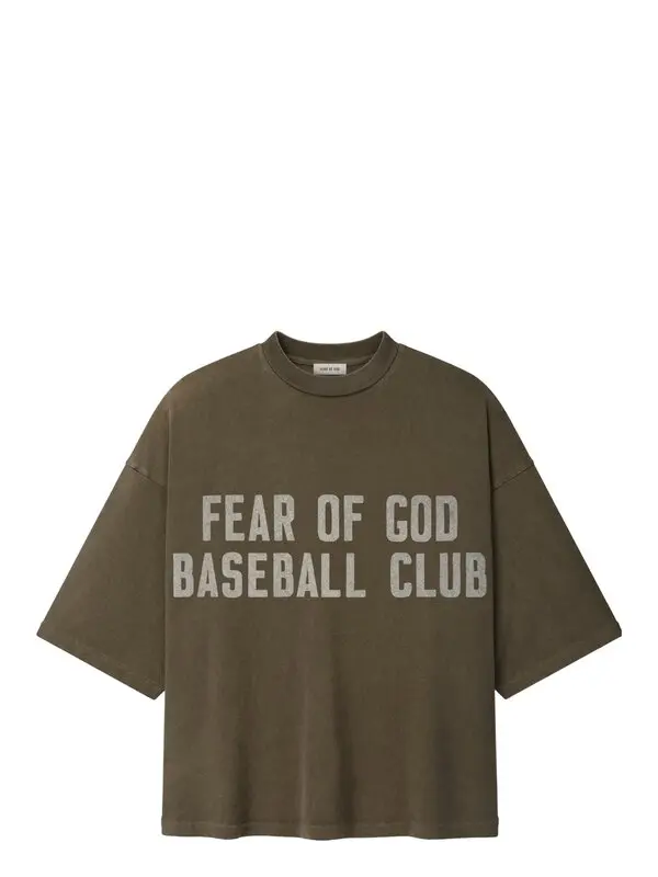 Fear Of God Crew Neck T-shirt - Green