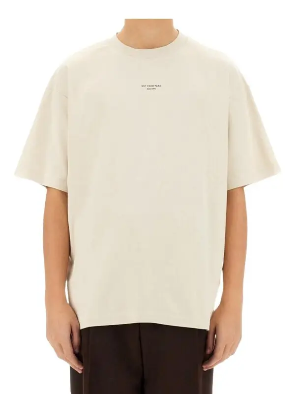 Drole De Monsieur Short-sleeved T-shirt - White