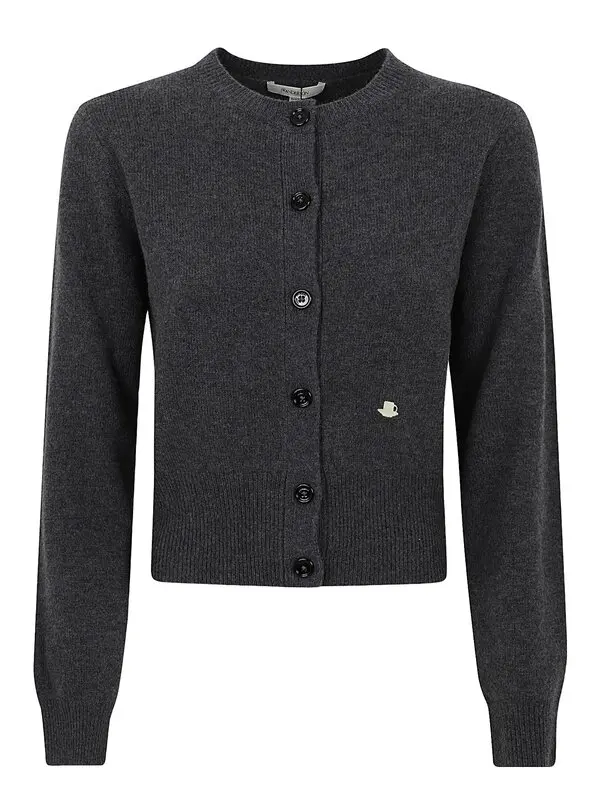 J.W.ANDERSON Logo-embroidered Button-up Cardigan - No