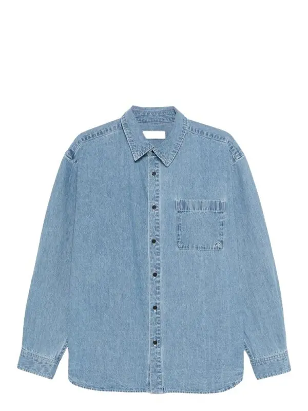 DUNST Pocket Button-up Shirt - Blue