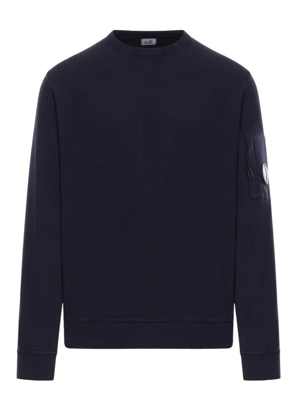 C.P. COMPANY Crew Neck Sweater - Total Eclipse