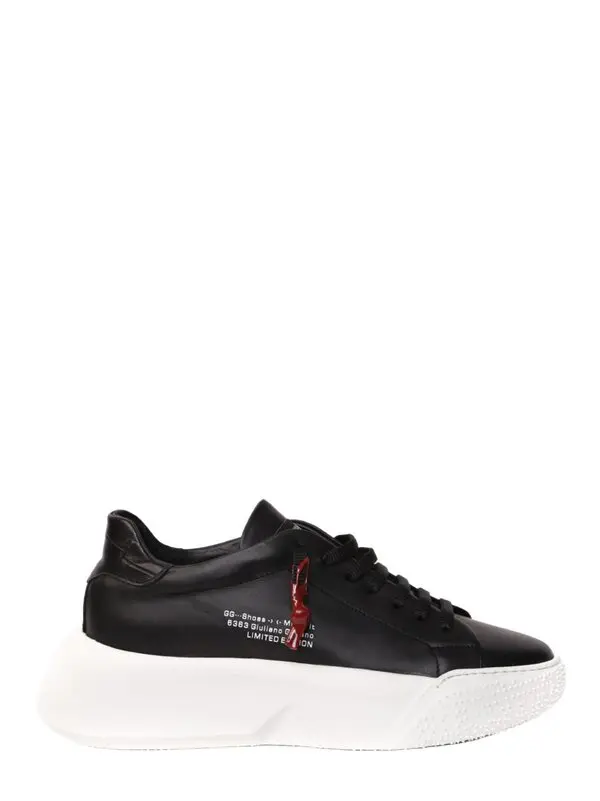 GIULIANO GALIANO Low-top Lace-up Sneakers - Black