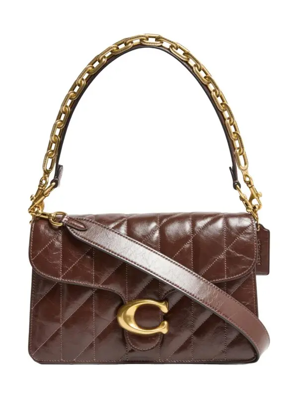 COACH Chain Tabby Shoulder Bag - Brown